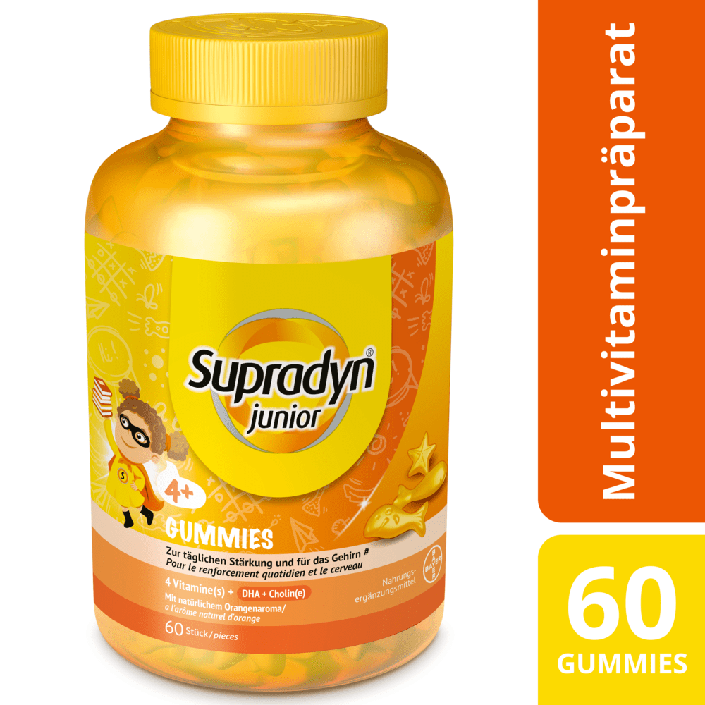 Supradyn® junior Gummies | Zur täglichen Stärkung